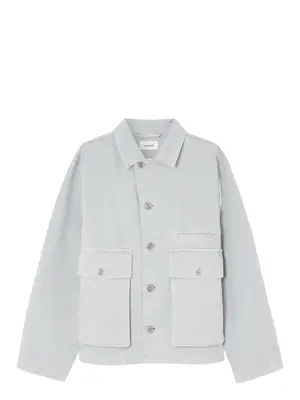 LEMAIRE Oversized Denim Chore Jacket - Blue
