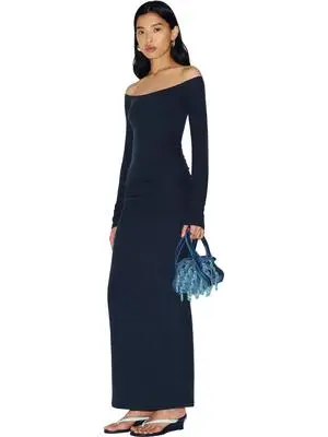 REFORMATION Abbott Knit Dress - Blue