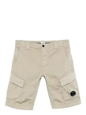 C.P. COMPANY C.P. Company Satin Cargo Shorts Neutrals