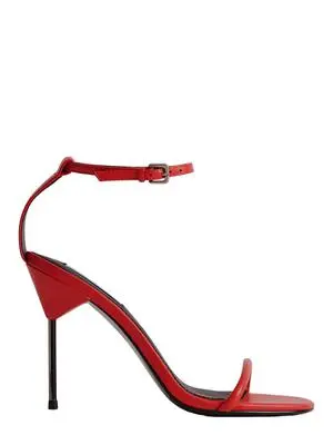 REISS Carey Strappy High Heel Sandals - Orange