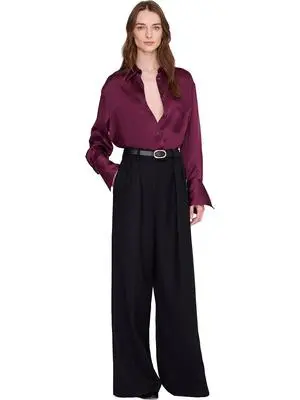 ANINE BING Bridget Shirt - Fig