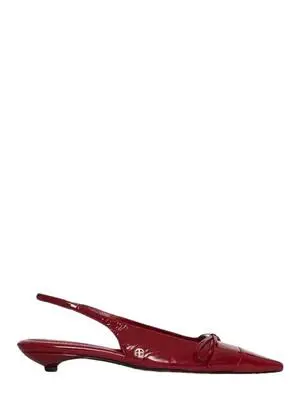 ANINE BING ANINE BING Zoey Slingback Heels Red