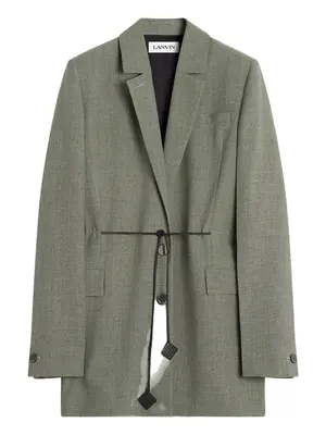 LANVIN Lanvin Virgin Wool Blazer Grey