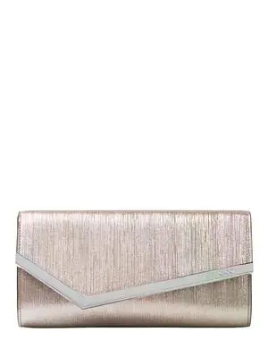 JIMMY CHOO Emmie Clutch - Neutrals