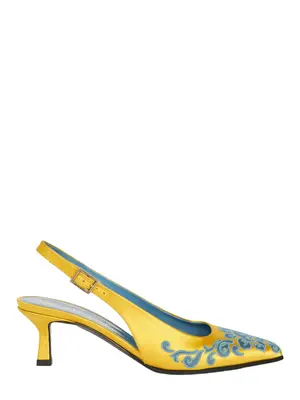 ETRO ETRO Embroidered Slingback Pumps