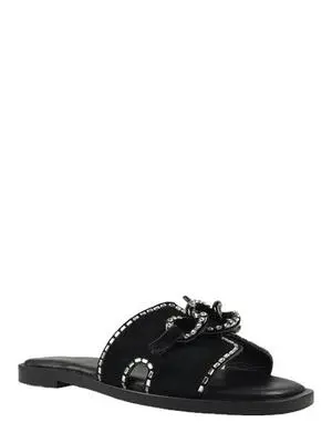 ZIGI Nerano Slide Sandal By ZIGI Black