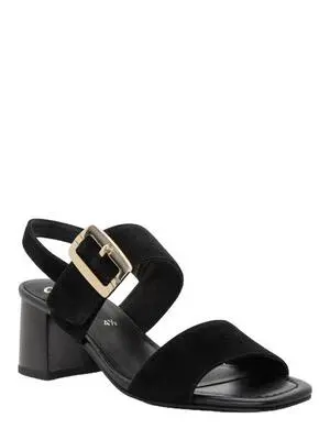 ARA Bordeaux Slingback Sandal - Black