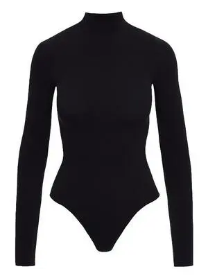 COMMANDO Commando Ballet Funnel Neck Long Sleeve Bodysuit