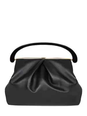 Dries Van Noten Leather Tote Bag - Black