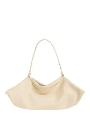 Altuzarra Origami Leather Shoulder Bag - Weizen