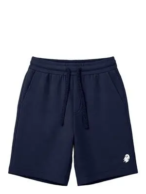 DALIX Ghost Relaxed Fleece Shorts - Navy