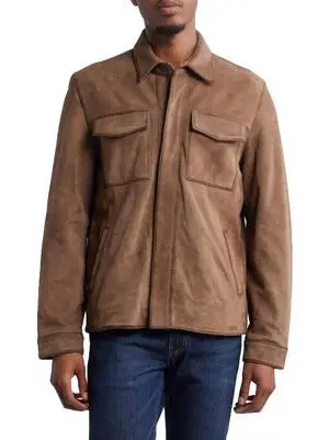 FRYE Classic Suede Shacket