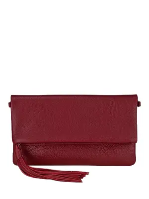 Gigi New York Stella Fold-over Clutch - Beige