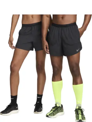 Nike Stride Dri-fit 5" Brief-lined Running Shorts - Black