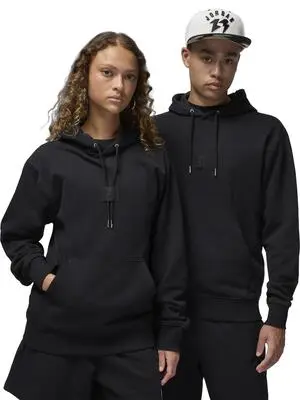 JORDAN Flight Fleece Pullover Hoodie - Black