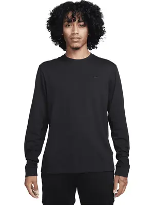 Nike Primary Dri-fit Long-sleeve Top - Black