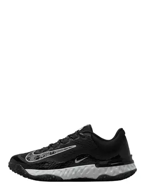 Nike Alpha Huarache Elite 4 Turf Softball Shoes - Black