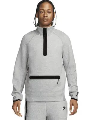 Nike Tech Fleece 1/2-zip Sweatshirt - Grey