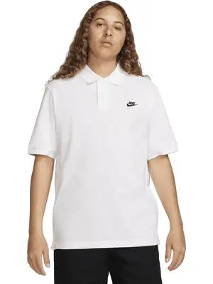 Nike Club Short-sleeve Polo - White