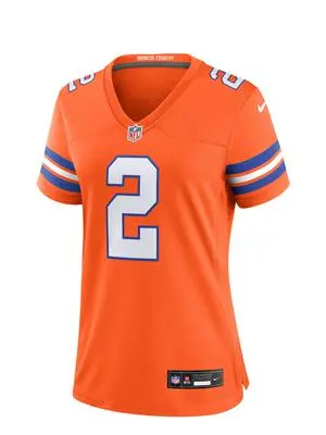 Nike Patrick Surtain Ii Denver Broncos Nfl Game Football Jersey - Orange