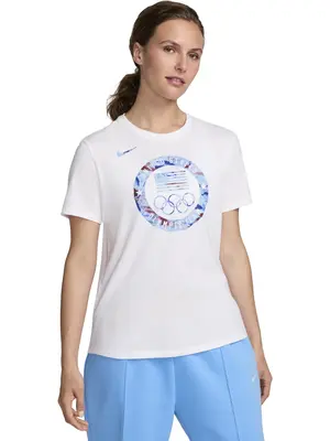 Nike Team Usa Essential T-shirt - White