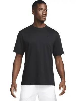 Nike Dri-fit Short-sleeve Versatile Top - Black