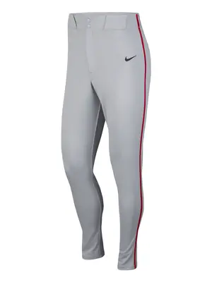 Nike Vapor Select Piped Baseball Pants - Grey