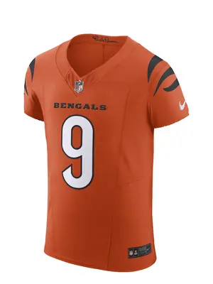 Nike Joe Burrow Cincinnati Bengals Nfl Elite Football Jersey - Orange
