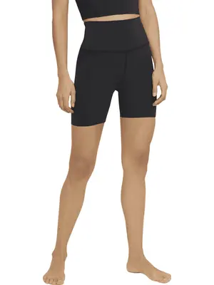 Nike Yoga Luxe High-waisted Shorts - Black