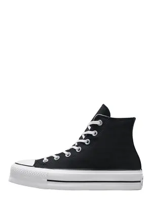 Nike Chuck Taylor All Star Lift Platform Canvas Sneakers - Black