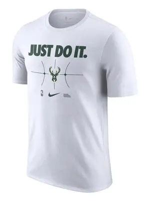 Nike Milwaukee Bucks Essential Nba T-shirt - White