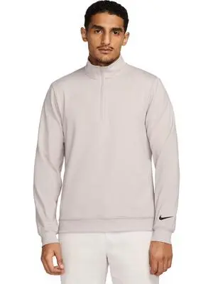 Nike Tour 1/2-zip Golf Top - Grey