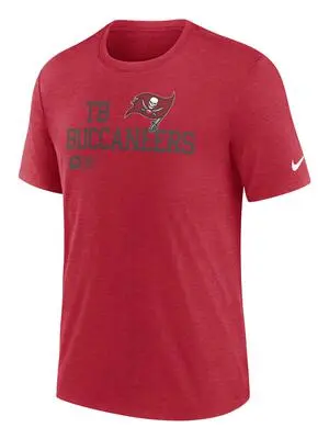 Nike Tampa Bay Buccaneers Overlap Lockup Nfl T-shirt - Red
