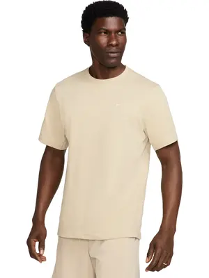 Nike Dri-fit Short-sleeve Versatile Top - Brown