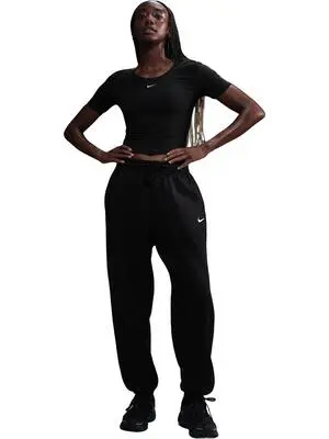 Nike Sportswear Phoenix Fleece High-waisted Oversized Sweatpants - Black