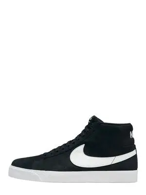 Nike Zoom Blazer Mid Skate Shoes - Black