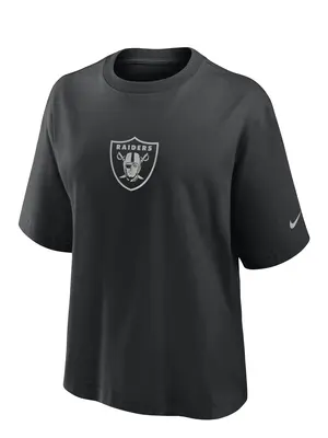 Nike Las Vegas Raiders Boxy Nfl T-shirt - Black
