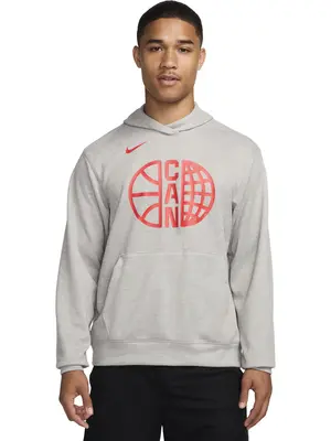 Nike Canada Practice Basketball Hoodie - Grey