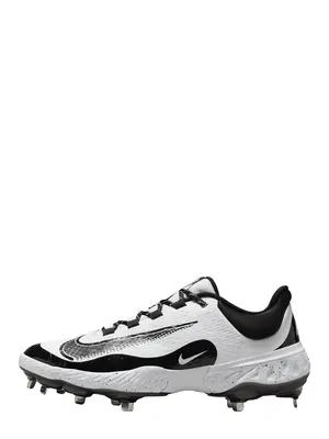 Nike Alpha Huarache Elite 4 Low Baseball Cleats - White