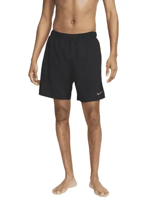 Nike Challenger Dri-fit 7" 2-in-1 Running Shorts - Black
