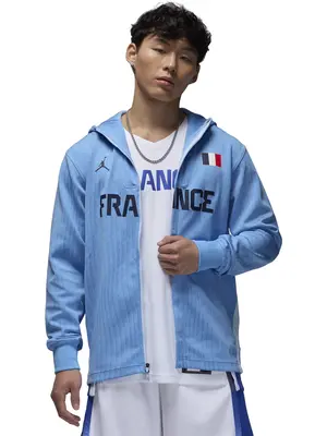 Nike France Jordan Dri-fit Adv Basketball Game Jacket - Blue