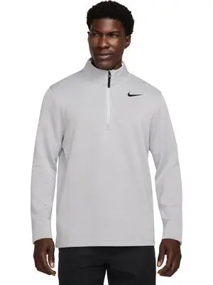 Nike Victory Dri-fit Golf Half-zip Top - Grey