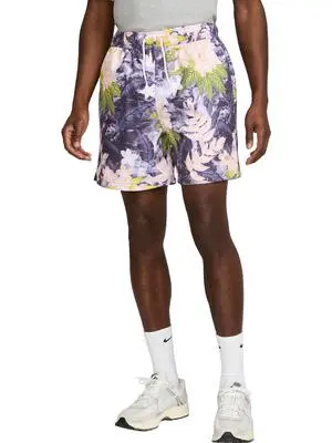 Nike Club Flow Shorts - Purple
