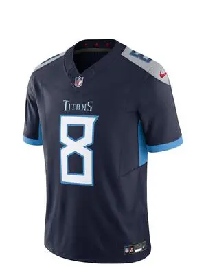 Nike Will Levis Tennessee Titans Dri-fit Nfl Limited Jersey - Blue