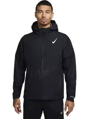 Nike Aeroswift Storm-fit Aerogami Running Jacket - Black