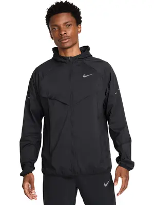 Nike Stride Repel Uv Running Jacket - Black