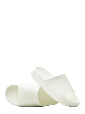 Nike Calm Slides - White