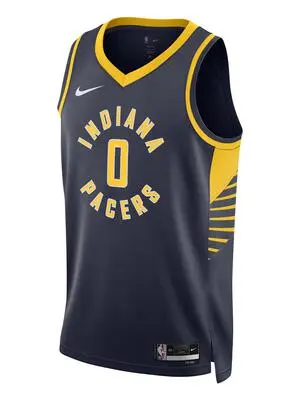 Nike Indiana Pacers Icon Edition Dri-fit Nba Swingman Jersey - Blue
