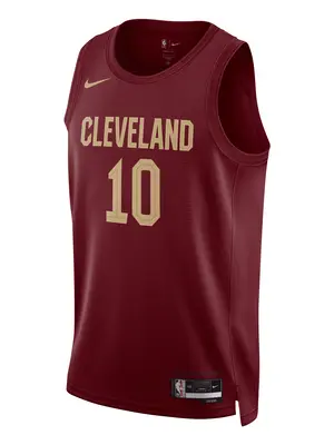 Nike Cleveland Cavaliers Icon Edition Dri-fit Nba Swingman Jersey - Red