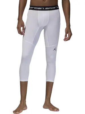 JORDAN Sport Dri-fit 3/4-length Tights - White